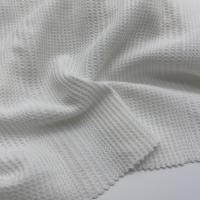 China Waffle Plaid Knitting Jacquard Fabric Cotton Polyester 61%Polyesrew 34%Cotton 5%Spandex for sale