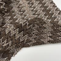 China Customized Knitting Jacquard Fabric 75% Polyester 25%Cotton 155cm 220gsm N07-086 for sale