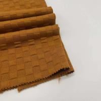 China Ready Stock Cable Jacquard Knit Fabric Material 98%P 2%Sp 160cm 360gsm C13-094 for sale