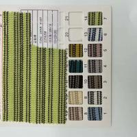 China Eco Friendly Wave Jacquard Double Jersey Stretch Fabric Home Textile Cloud 72%C 24%R 4% C14-059 for sale