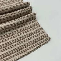 China Eco Friendly Wave Jacquard Double Jersey Stretch Fabric Home Textile Cloud 72%C 24%R 4% C14-059 for sale