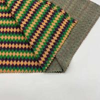 China Medium GSM Knitting Jacquard Fabric 98%Polyester 2%Spandex 16CM 300GSN F01-050 for sale