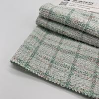 China Garment Double Knit Jacquard Cotton Polyester F02-081 for sale