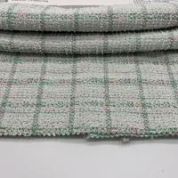 China Garment Double Knit Jacquard Cotton Polyester F02-081 for sale