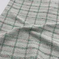 China Garment Double Knit Jacquard Cotton Polyester F02-081 for sale