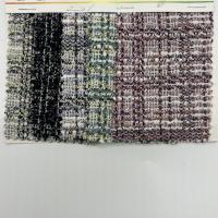 China Medium GSM Knitting Jacquard Fabric Cotton Polyester Assorted  F02-088 for sale