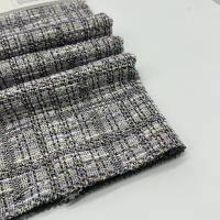 China Medium GSM Knitting Jacquard Fabric Cotton Polyester Assorted  F02-088 for sale