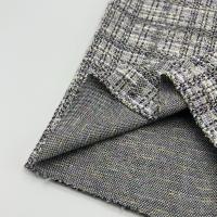 China Medium GSM Knitting Jacquard Fabric Cotton Polyester Assorted  F02-088 for sale