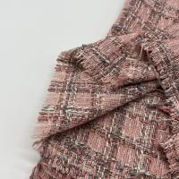 China 100% Polyester Medium Weight Tweed Linen Fabric Low Shrinkage  146CM 307GSM S08-049 for sale