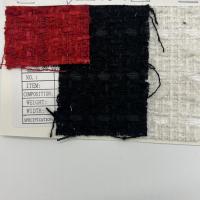 China UV Resistant Medium Weight Tweed Cotton Fabric 100% Polyester 152CM 304GSM S08-058 for sale