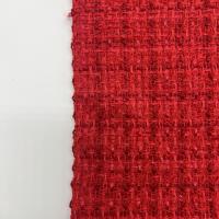 China UV Resistant Medium Weight Tweed Cotton Fabric 100% Polyester 152CM 304GSM S08-058 for sale