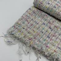 China 60 Inches Classic Tweed Woven Fabric 100% Polyester 147cm 289gsm S08-054 for sale