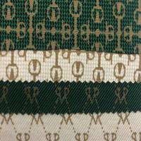 China Home Textile Knitting Jacquard Fabric 46%Polyester 51%Rayon 3%Sp 160CM 280GSM F01-DS62737 for sale