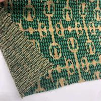 China Home Textile Knitting Jacquard Fabric 46%Polyester 51%Rayon 3%Sp 160CM 280GSM F01-DS62737 for sale