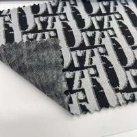 China Cotton Polyester Jacquard Weave Fabric 97%Polyester3%Spandex 165cm 280gsm F01-Jy001 for sale