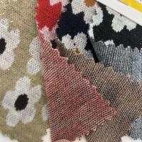 China Assorted Knitting Jacquard Fabric Medium 97% Polyestern 3% Spandex 165CM F01-JY15366 for sale