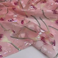China Low Shrinkage Woven Jacquard Fabric Cut Foiled Fabric L02-026 for sale