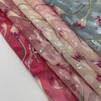 China Low Shrinkage Woven Jacquard Fabric Cut Foiled Fabric L02-026 for sale