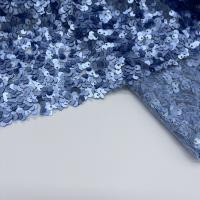 China Sparkling Sequins Embroidery Fabric Glitter M13-045 for sale