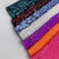 China Sparkling Sequins Embroidery Fabric Glitter M13-045 for sale