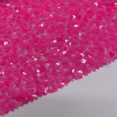 China Patterns Sequins Embroidery Fabric Work Material Cloth M13-046 for sale
