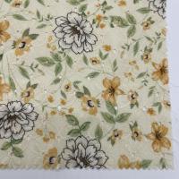 China Printed Garment Cotton Embroidery Fabric Material Colors M04-LK010 for sale