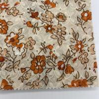 China Printed Garment Cotton Embroidery Fabric Material Colors M04-LK010 for sale