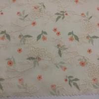 China Printed Cotton Embroidery Fabric Textile Various Yarn Count Eco Friendly M04-LK011 for sale