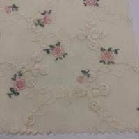 China Printed Cotton Embroidery Fabric Textile Various Yarn Count Eco Friendly M04-LK011 for sale