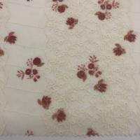China Printed Cotton Embroidery Fabric Textile Various Yarn Count Eco Friendly M04-LK011 for sale