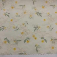 China Printed Cotton Embroidery Fabric Textile Various Yarn Count Eco Friendly M04-LK011 for sale