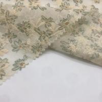 China Printed Cotton Embroidery Fabric Textile Various Yarn Count Eco Friendly M04-LK011 for sale
