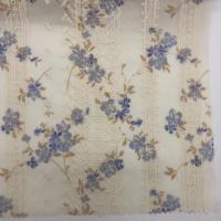 China Printed Cotton Embroidery Fabric Textile Various Yarn Count Eco Friendly M04-LK011 for sale