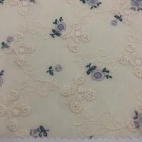 China Printed Cotton Embroidery Fabric Textile Various Yarn Count Eco Friendly M04-LK011 for sale
