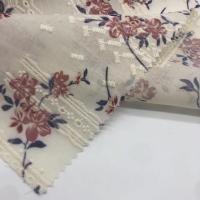 China Printed Cotton Embroidery Fabric Textile Various Yarn Count Eco Friendly M04-LK011 for sale