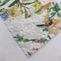 China Shoes Printed Cotton Embroidery Fabric Textile M04-LK012 for sale