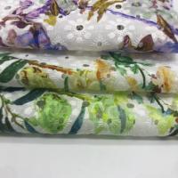 China Shoes Printed Cotton Embroidery Fabric Textile M04-LK012 for sale