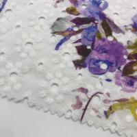 China Shoes Printed Cotton Embroidery Fabric Textile M04-LK012 for sale