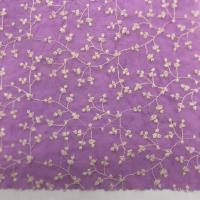 China Cotton Printed Embroidery Fabric  For Garment M04-LK017 for sale