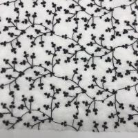 China Cotton Printed Embroidery Fabric  For Garment M04-LK017 for sale