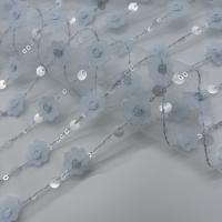 China Garment Lightweight Glitter Embroidery Fabric M13-027 for sale