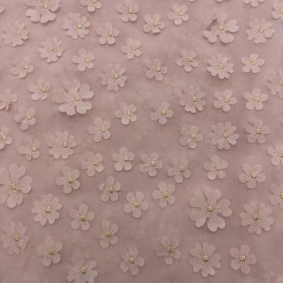 China Printed Fashionable Embroidery Cotton Cloth For Garment M04-030 for sale