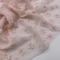 China Printed Fashionable Embroidery Cotton Cloth For Garment M04-030 for sale