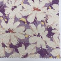 China Printed Garment embroidered cotton net fabric Material MO4-LK010 for sale