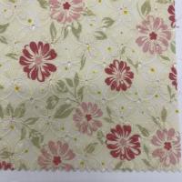 China Printed Garment embroidered cotton net fabric Material MO4-LK010 for sale