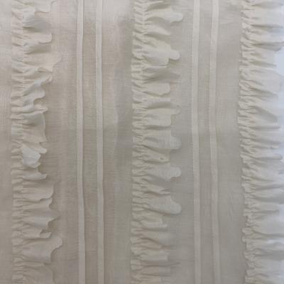 China Eco Friendly Embroidered Cotton Lace Fabric Cloth Various Yarn Count M10-004 for sale