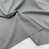 China Short Sleeve Basketball Jersey Fabric Striped Sports Garment Fabric D16-010 for sale