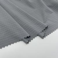 China Short Sleeve Basketball Jersey Fabric Striped Sports Garment Fabric D16-010 for sale