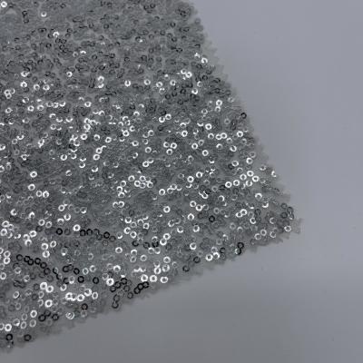China Bags Sequins Embroidery Fabric Eco Friendly M01-025 for sale
