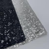 China Bags Sequins Embroidery Fabric Eco Friendly M01-025 for sale